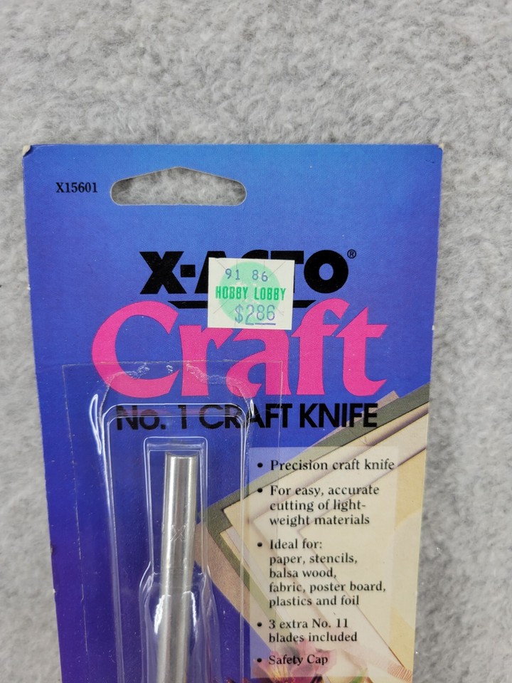 X-ACTO Craft No. 01 Grifhold Craft Knife Cutting Tool Stainless Multi ...