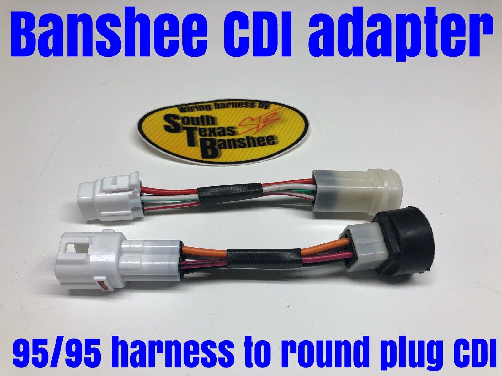 Banshee CDI Adapter 95/96 Harness To Round Plug CDI | eBay