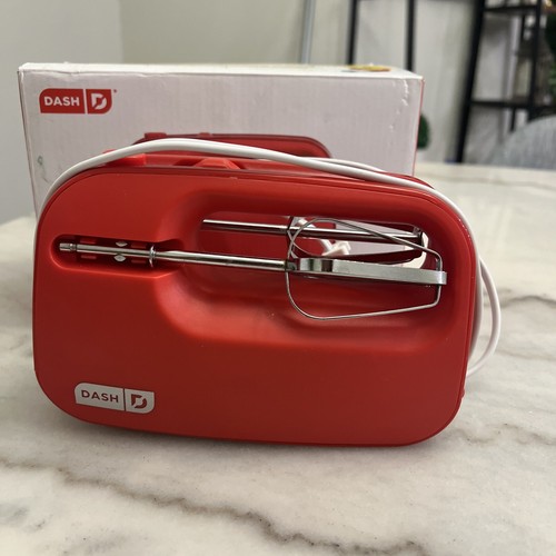 Dash Smartstore Hand Mixer, 3 Speeds, 150 W, Built-in Whisk, Red | eBay