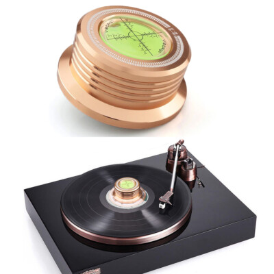 Record Weight Turntable Vinyl LP Disc Stabilizer Stroboscope Gradienter ...