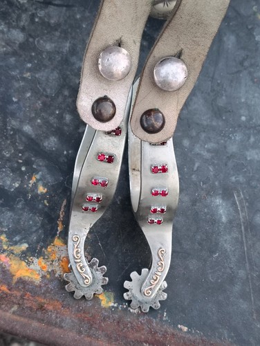 Edward Bohlin Hollywood California Spurs Ruby Silver Gold Rodeo Queen ...