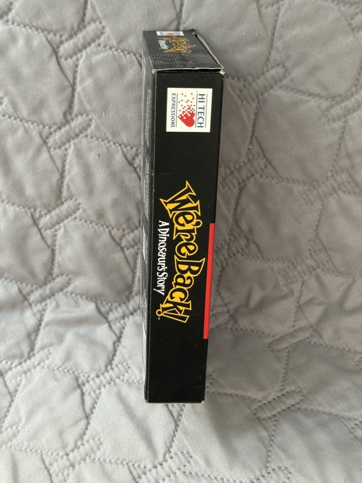 We're Back! A Dinosaur's Story * Snes Box Only * Super Nintendo ...