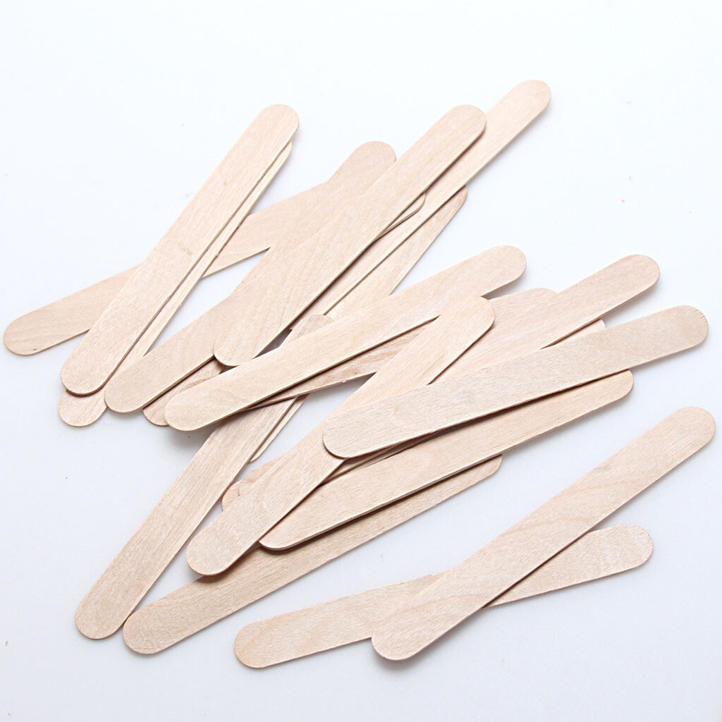 50 Pack Large Waxing Spatula Wax Applicators Sticks Hair Removal | eBay UK