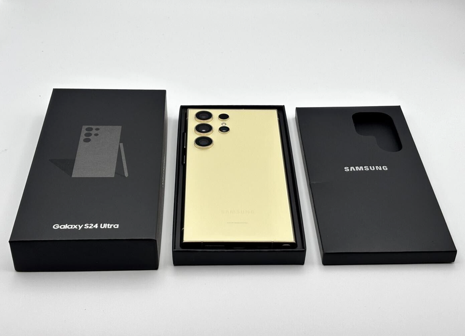 UNLOCKED - Samsung Galaxy S24 Ultra 5G SM-S928U 256GB Yellow - OPEN BOX ...