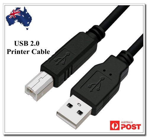 3M Universal USB Cable for Printer Brother Canon Dell Epson HP Male ...
