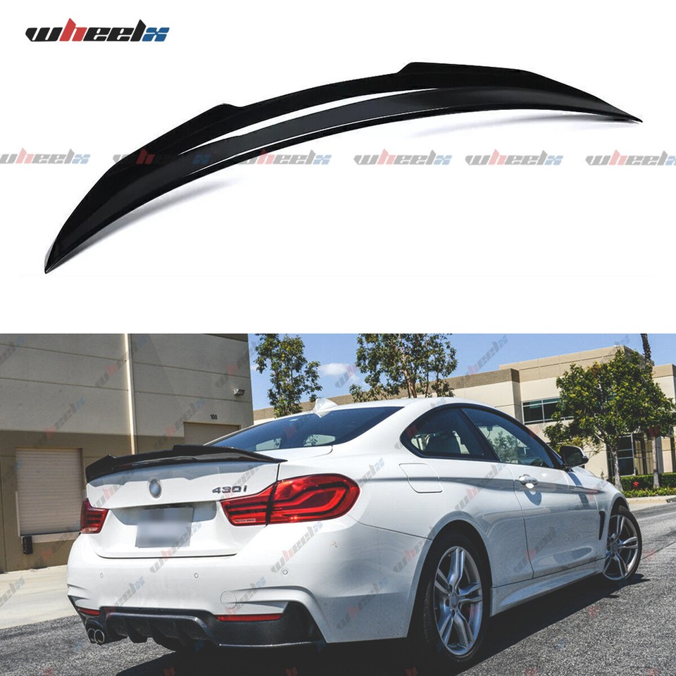 For BMW 4 Series F32 428i 430i 435i 440i PSM Style Gloss Black Rear ...