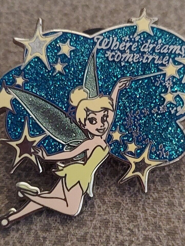Tinkerbell Where Dreams Come True Exclusive Pixie Dust Pin Peterpan ...