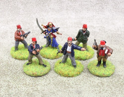 28mm Pulp metal EGYPTIANS / INVESTIGATORS x6 Well Painted Call of ...
