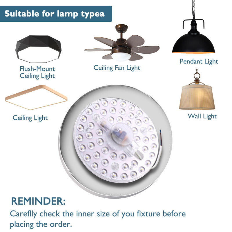 Ceiling LED Light Replacement LED Light Engine Retrofit Kit Ceiling Fan ...