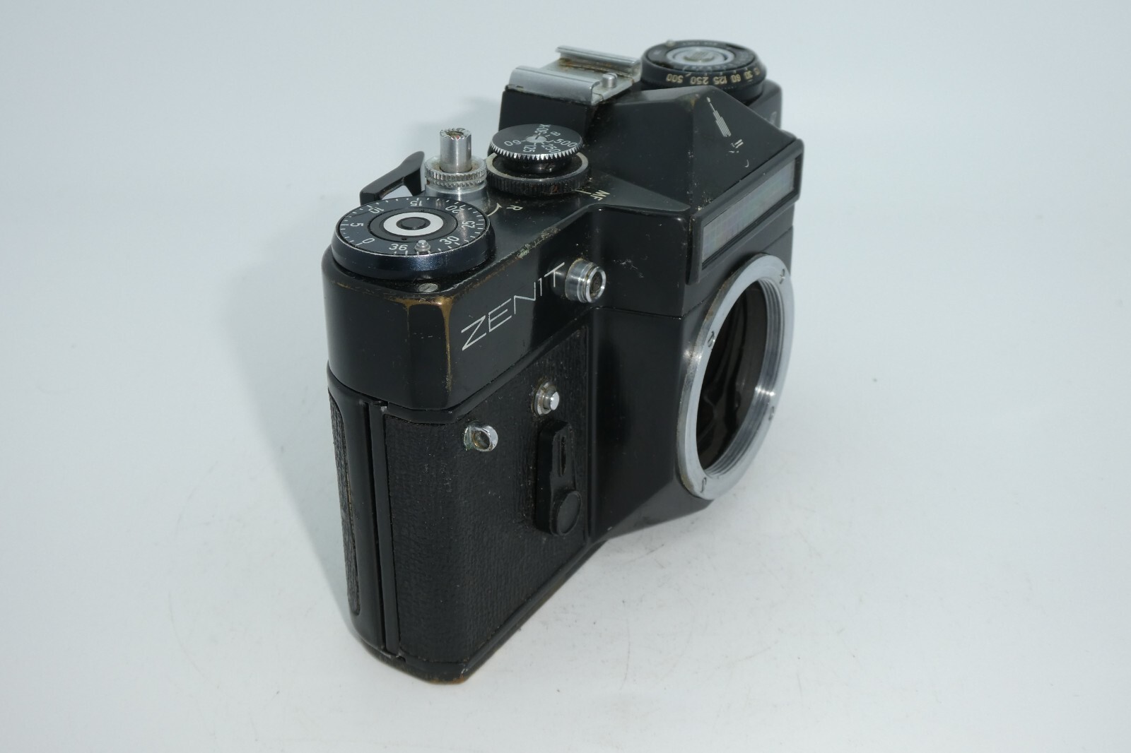 Zenit EM 35mm SLR Film All Black Camera Body - 1980 Moscow Olympics | eBay