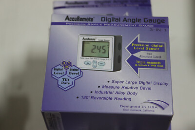 NEW AccuRemote Digital Angle Cube Gauge with LCD Display | eBay