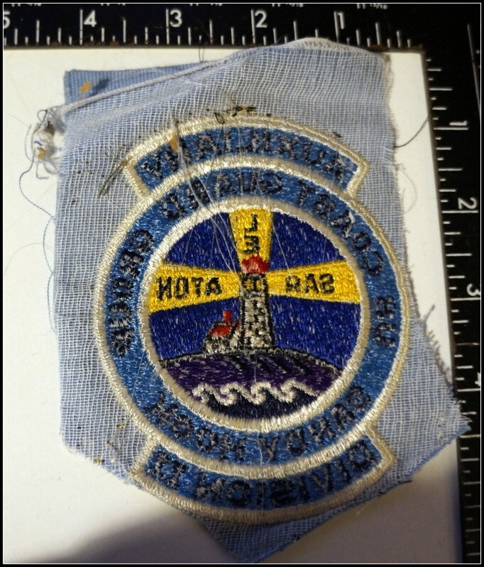 Military Patches US Coast Guard Group Sandy Hook New Old Stock #T360 | eBay
