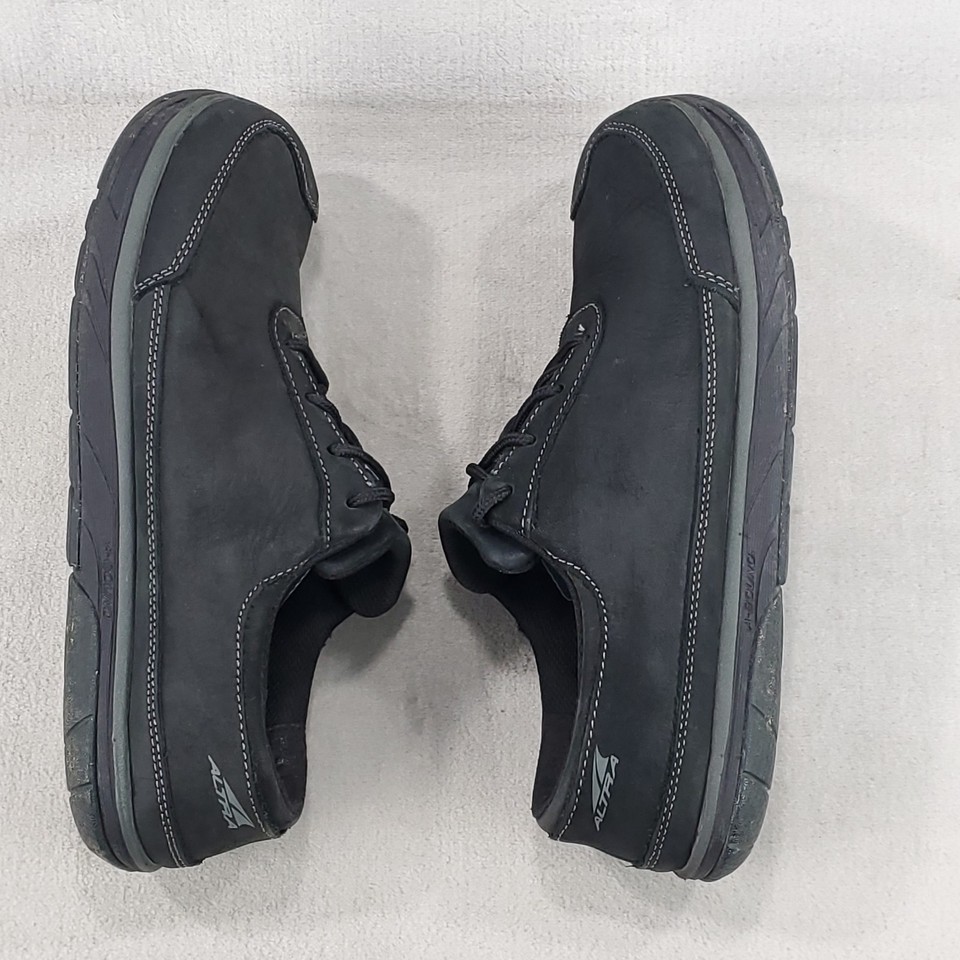 Altra Intuition Everyday Black Leather Casual Walking Shoes Women's ...