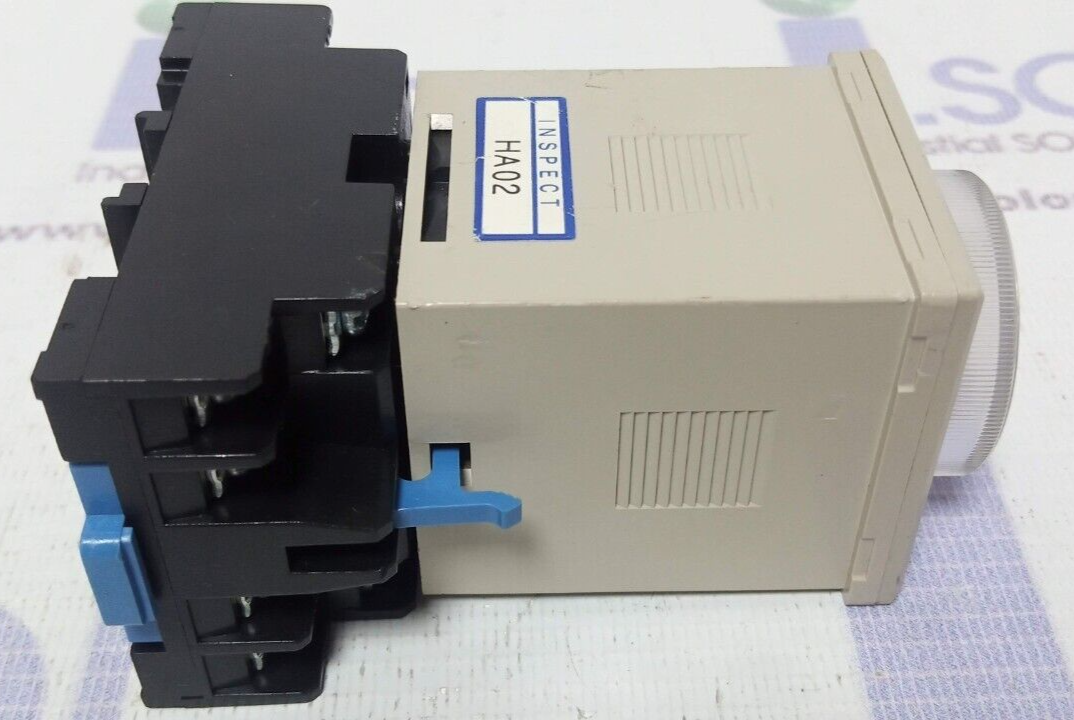 Autonics AT11DN Multi Function Timer With Menics PS-11 Relay Socket ...