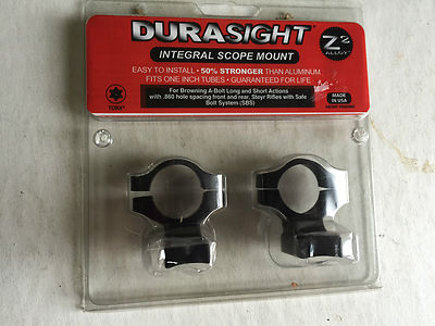 Durasight Scope Mount Rings DS416B for Browning A Bolt .860 hole Steyr ...
