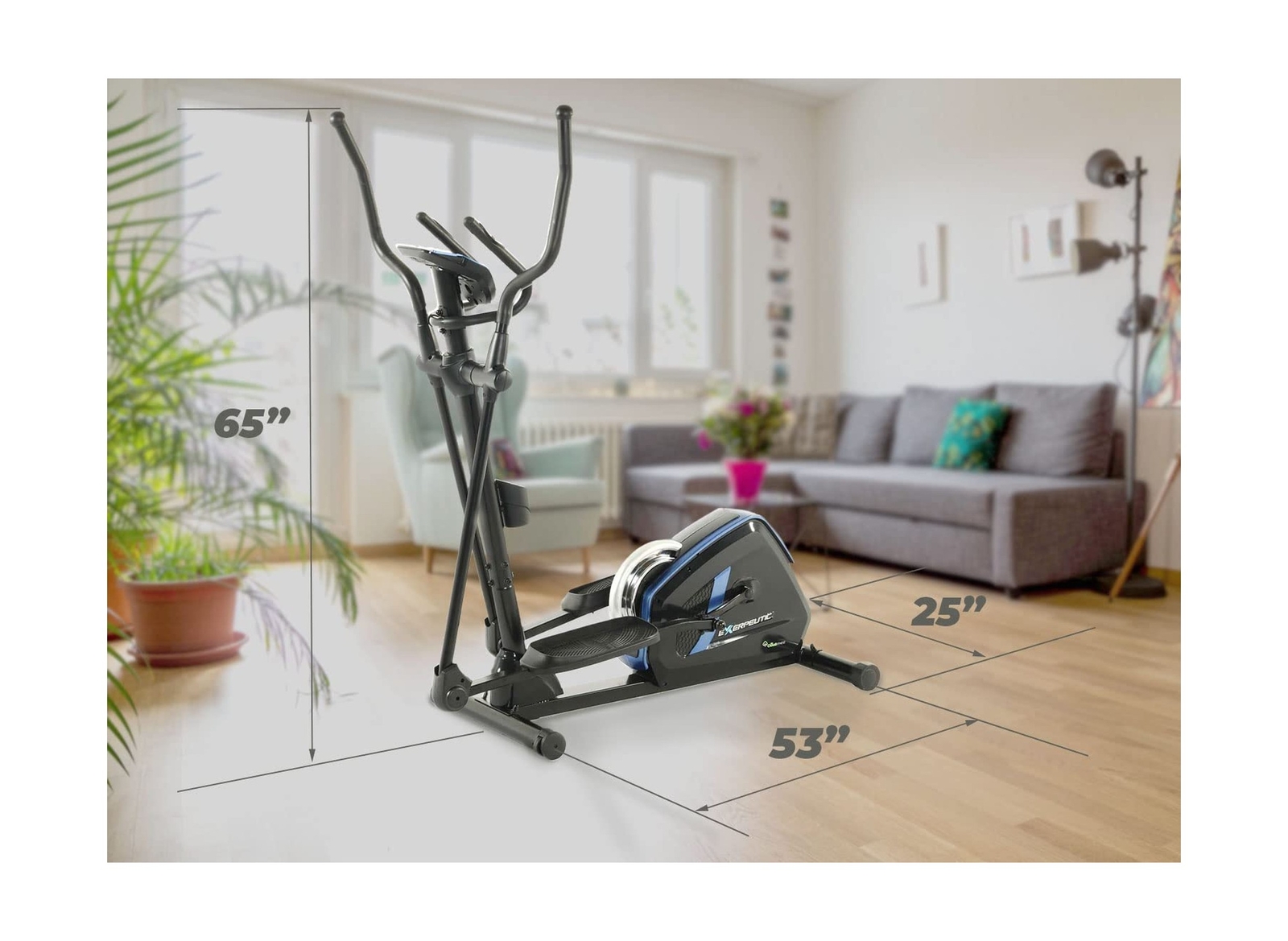 Exerpeutic+Magnetic+Flywheel+Elliptical+Trainer+Machine+for+Home+Gym ...