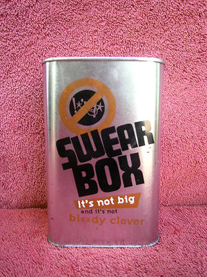 SWEAR BOX TIN MONEY BOX | eBay