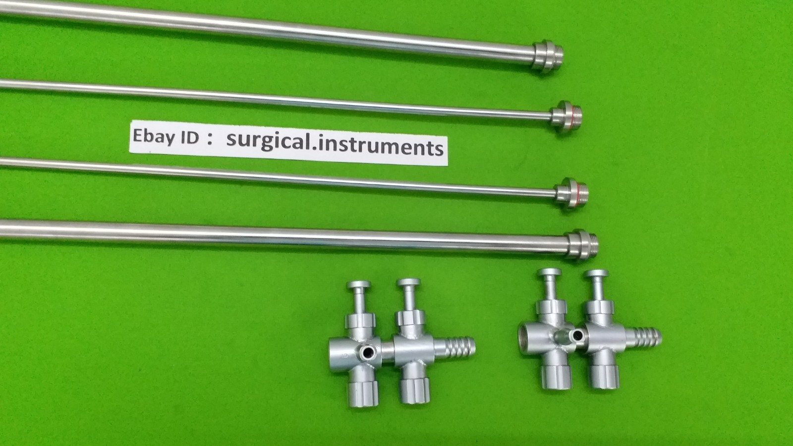 2PC Suction Irrigation Cannula Trumpeted -Type 10mmx330mm Laparoscopic ...