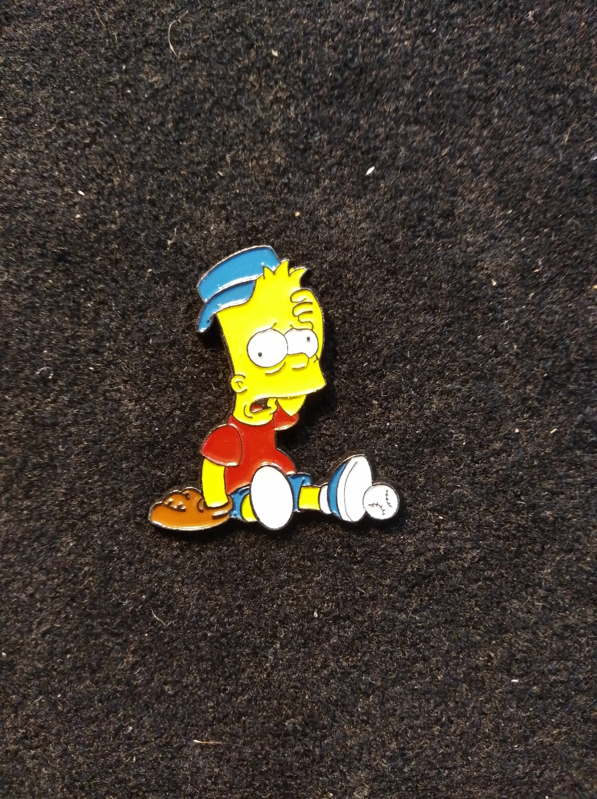 PIN SIMPSONS BART BASEBALL | eBay