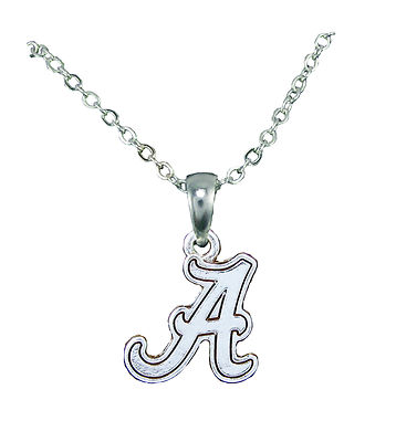 Alabama Crimson Tide Silver Chain Womens Necklace Jewelry UA Licensed ...