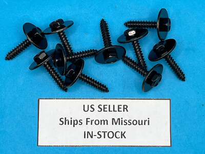 (Bag of 10) Fender Flare Screws 8mm Hex for Wrangler Ram Jeep Cherokee ...