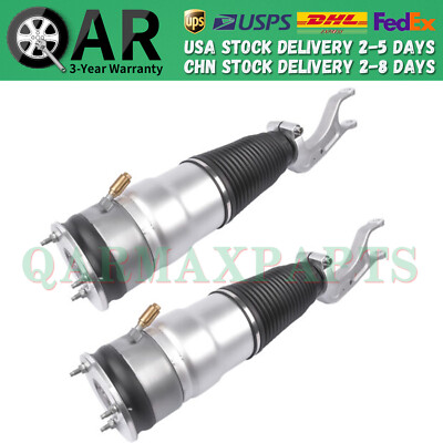Pair Front Air Shock Absorber Struts Fit Tesla Model S 2011-2016 AWD ...