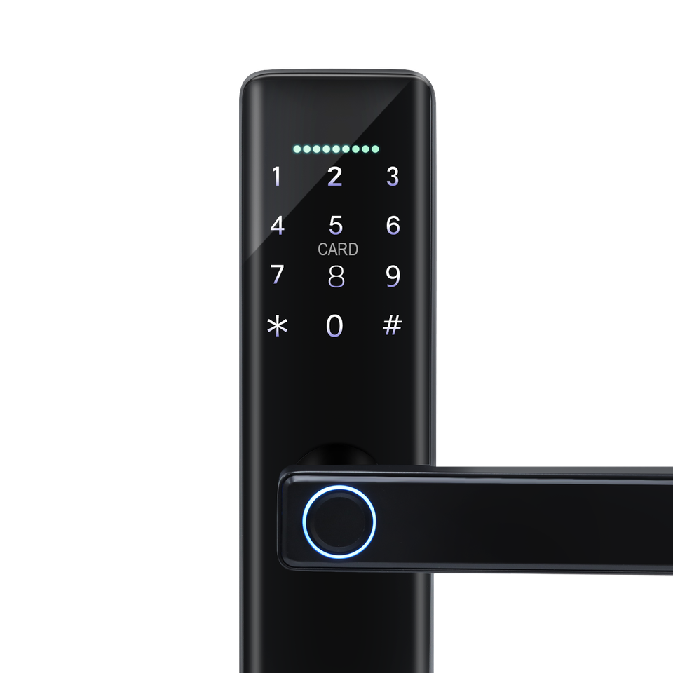 6 in-1 Smart Door Lock Wifi Biometric Fingerprint Touch Password ...