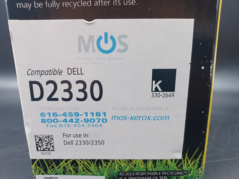 Compatible Toner Cartridge Q6470A Black for Dell LaserJet D2330 2330/ ...