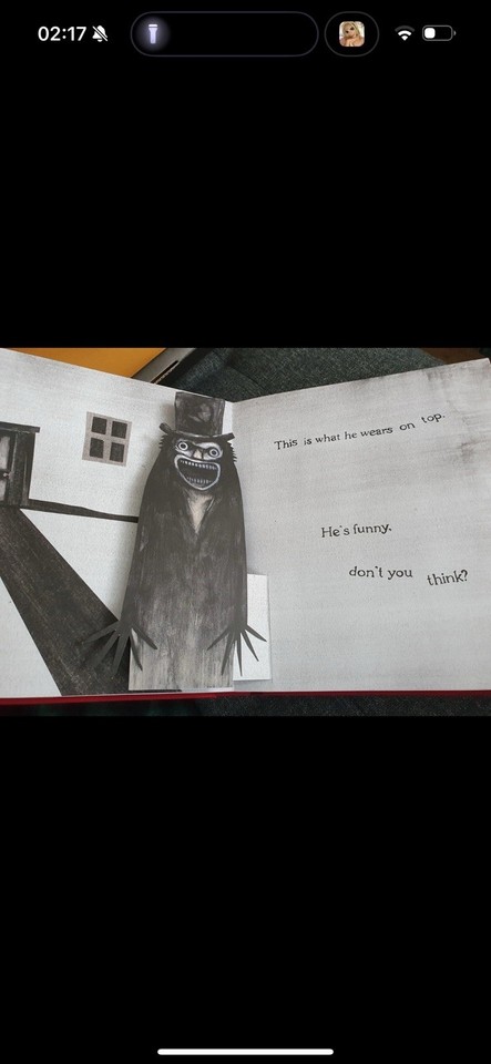 The Babadook (2015) Mister Babadook Pop-Up Book, Excellent Condition ...
