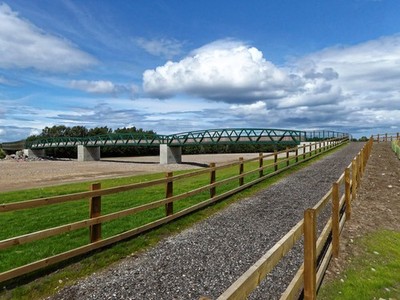 Photo A2 Moy Bridge Forres New extension to the old Moy Bailey Bridge ...