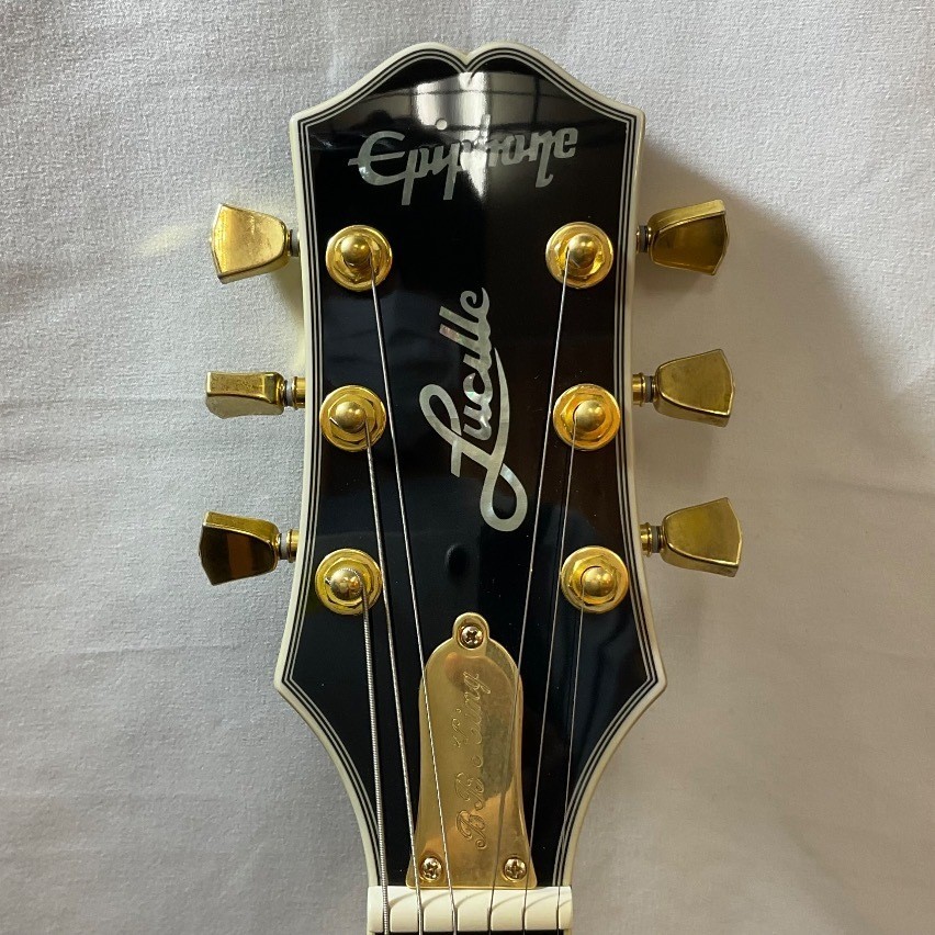 Epiphone Lucille B.B.king mod. Used Ebony fingerboard Black w/Soft case ...