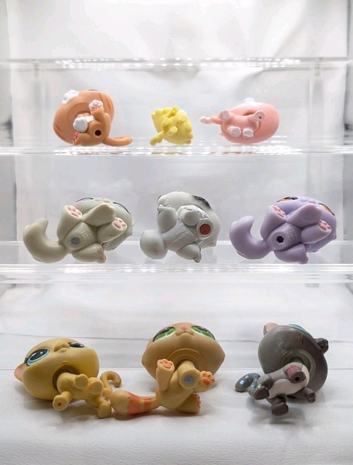 LPS Littlest Pet Shop Lot 9 Cats Short Hair Persian Kitten | eBay