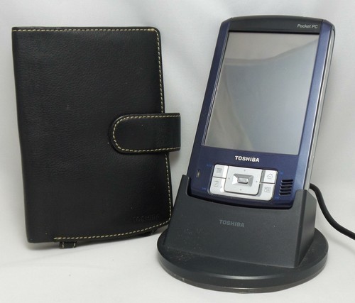 Toshiba Pocket PC e805 Wi-Fi Handheld - WM 2003 Premium - 4-in Color ...