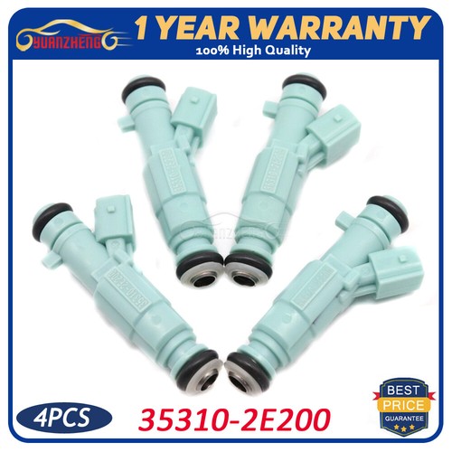 4x Car Fuel Injectors Nozzle Fit For Hyundai XI35 Kia K5 35310-2E200 ...
