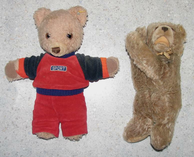 2x Steiff Animal Mature Bear/Teddy / Teddy Bear With Kf By Steiff | eBay