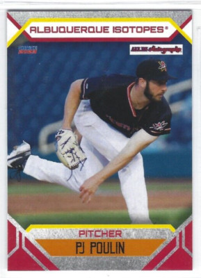 2023 Albuquerque Isotopes (Triple A-Colorado Rockies) PJ Poulin | eBay