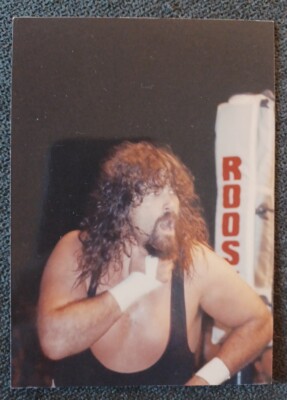 💥1️⃣9️⃣9️⃣0️⃣ Original Mick Foley Cactus Jack 3.5x5 Photo WWF WCW ...
