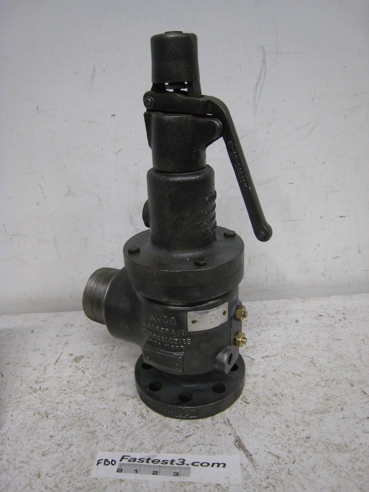 KUNKLE LEE VALVE CO. A126GRA/B SAFETY RELIEF VALVE Size 2 6252FKH01-KS ...