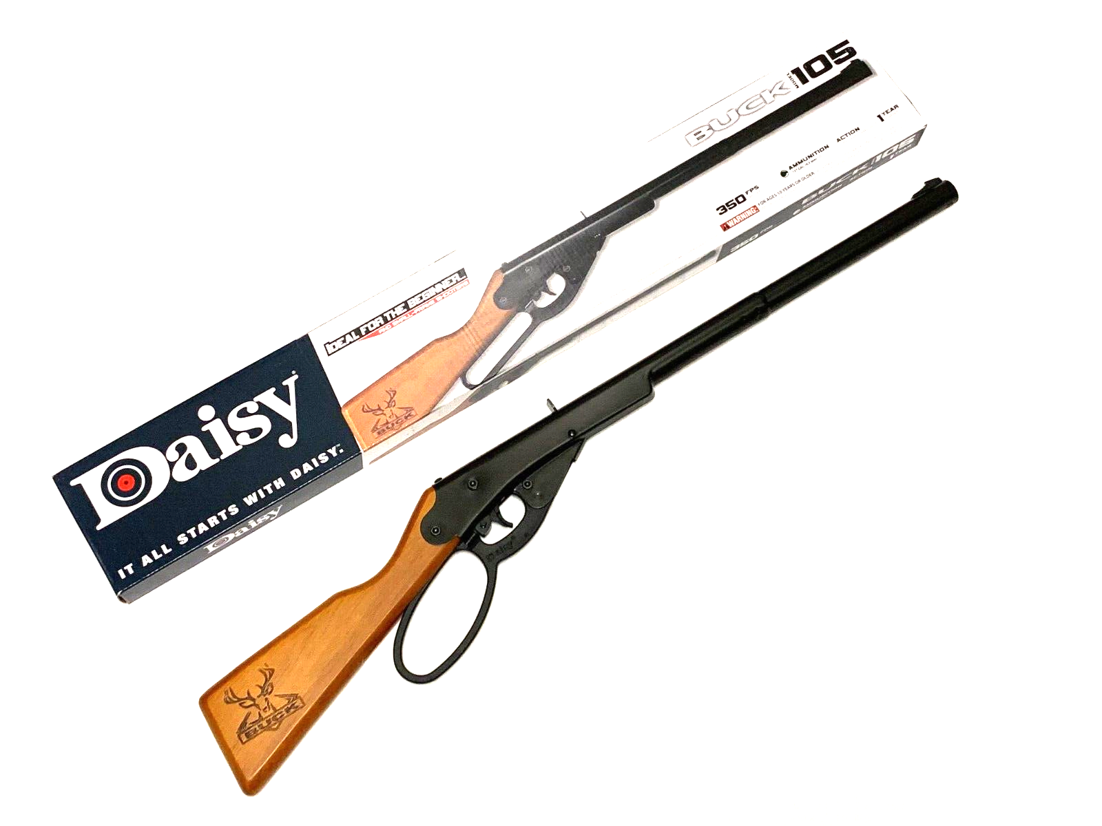 DAISY — BUCK — 105B — BIG LEVER LOOP — CARBINE BB AIR GUN — BRAND NEW ...