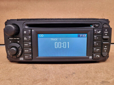 Dodge CHRYSLER Jeep DVD GPS NAVIGATION RB1 STEREO CD Player Radio ...