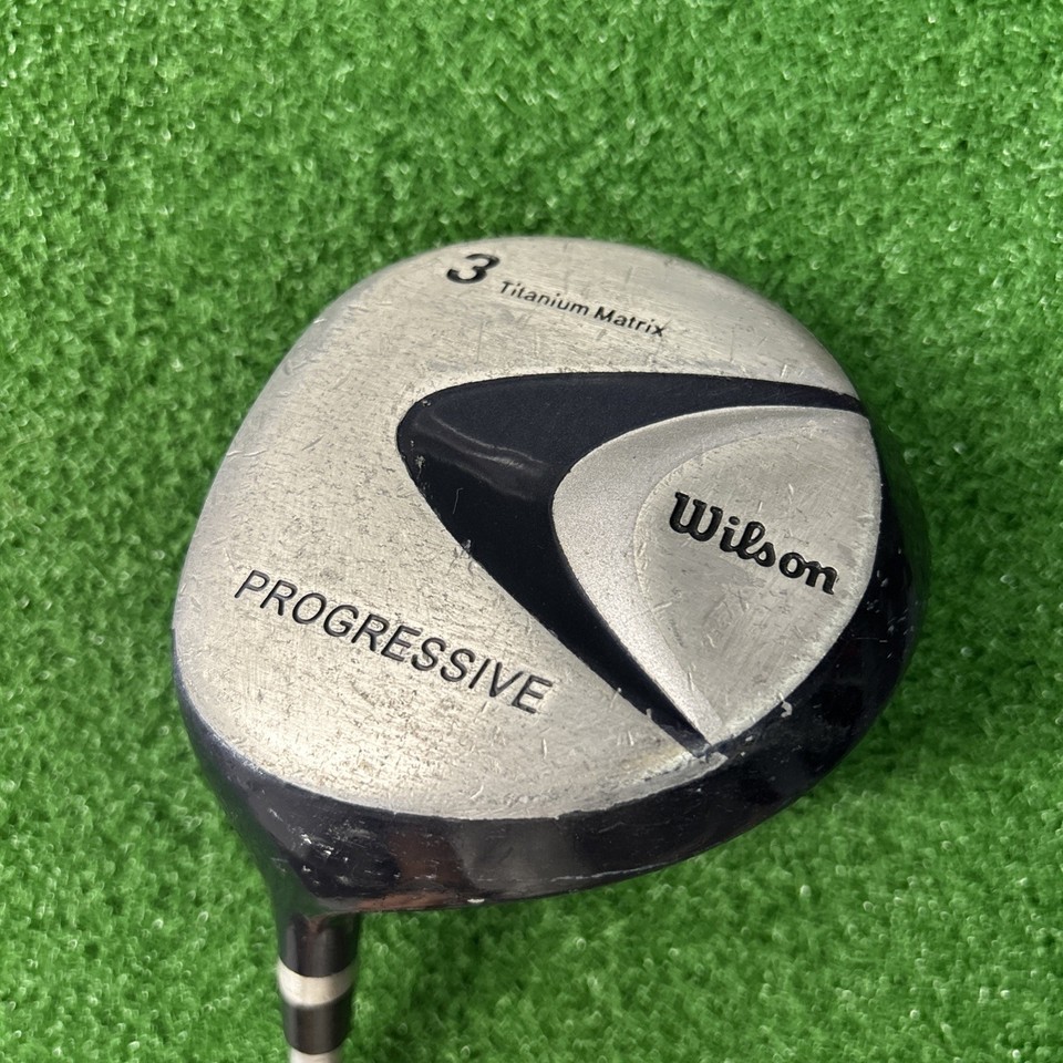 Wilson Progressive Titanium Matrix Graphite Shaft 3 & 5 Wood Men LH 42 ...