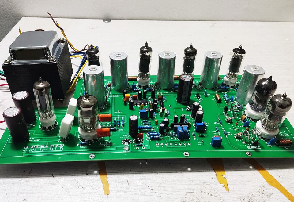 Vacuum Tube FM Radio Vintage Audio Valve Stereo Receiver DIY/ 6N3/6N1 ...