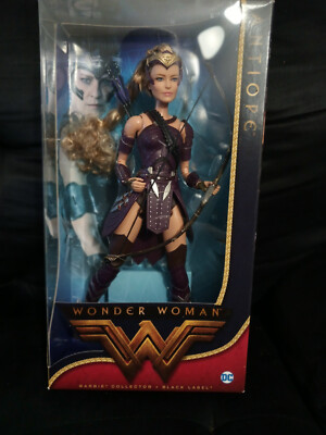 Barbie Collector Black Label DC Wonder Woman Antiope Doll Mattel 12 ...