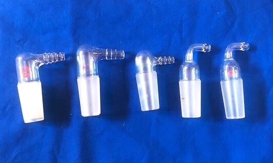 Ace Glass/Aldrich 24/40 Inner Joint Vacuum Inlet Adapter w/ Hose ...