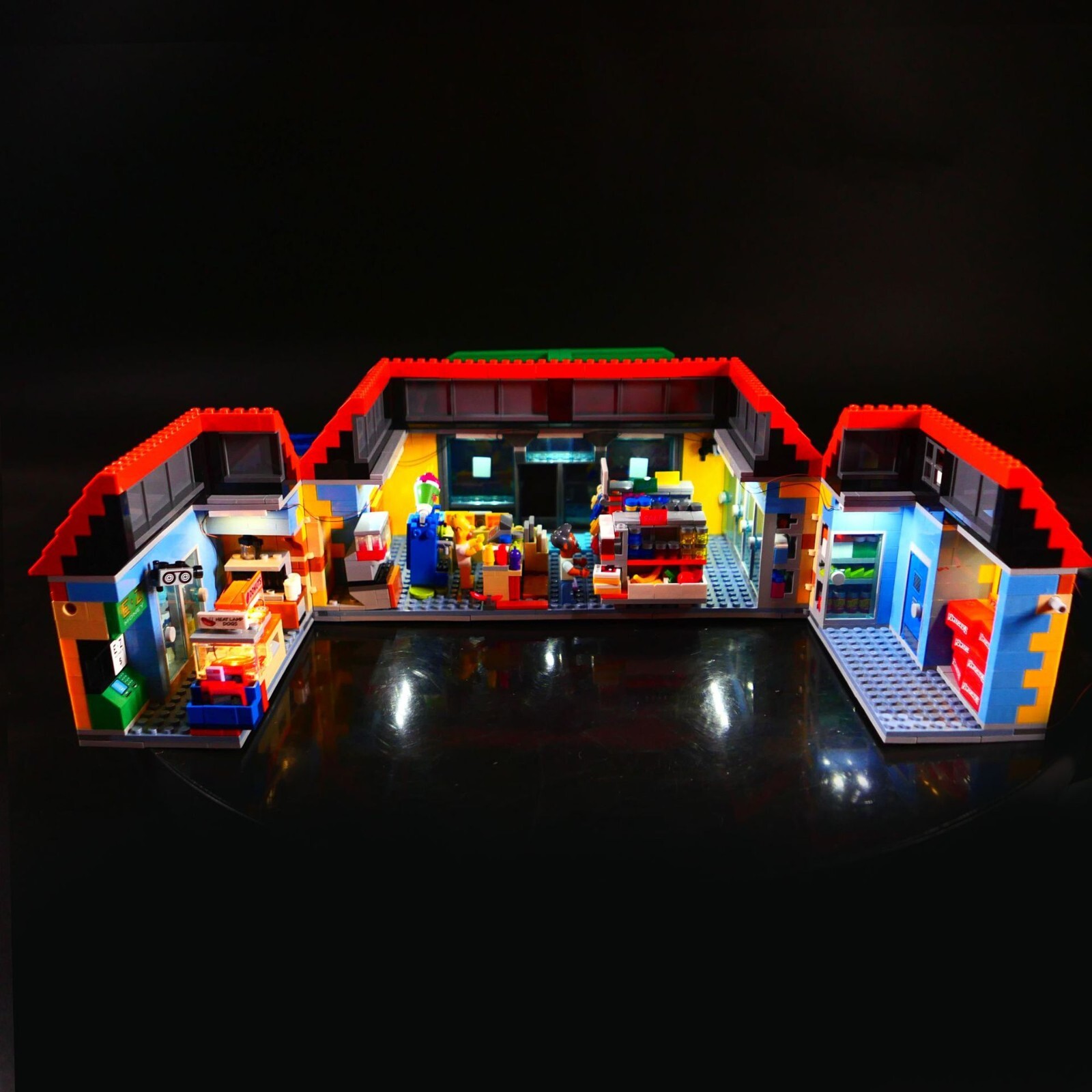 LED Light Kit for Kwik-E-Mart - Compatible with LEGO® 71016 Set AU ...