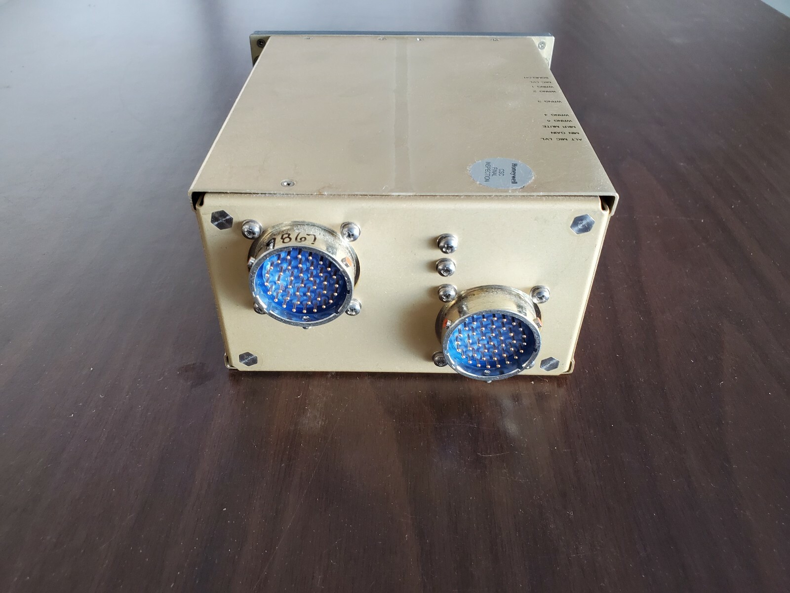 Honeywell Audio Control Unit AV-850A P/N: 7511001-915 "Excellent ...