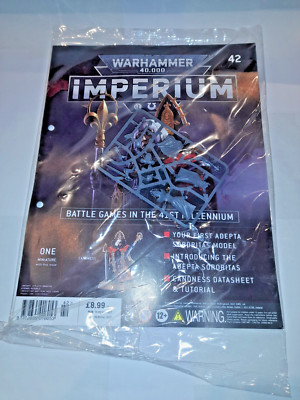 40K Adepta Sororitas Canoness Warhammer Imperium Magazines #42 Model ...