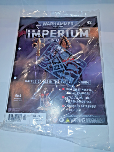 40K Adepta Sororitas Canoness Warhammer Imperium Magazines #42 Model ...