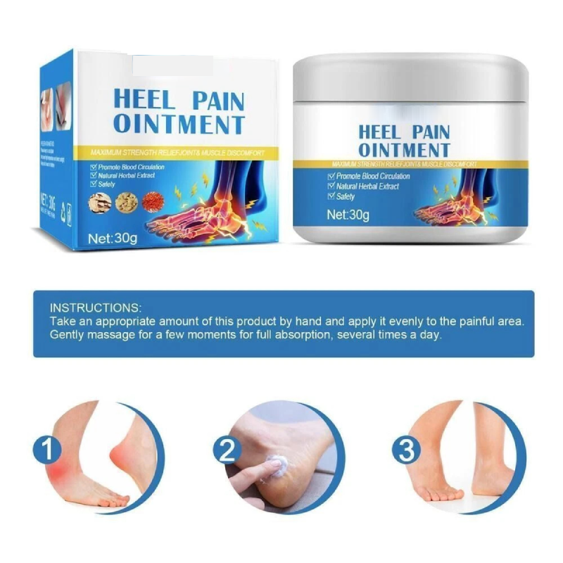 Feet Pain Relief Foot cream, Heel Pain Cream Tendon Sheath Bone Spur ...