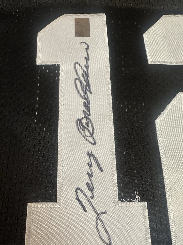 Terry Bradshaw Signed Steelers Jersey Autograph #12 Pittsburgh HOF QB ...